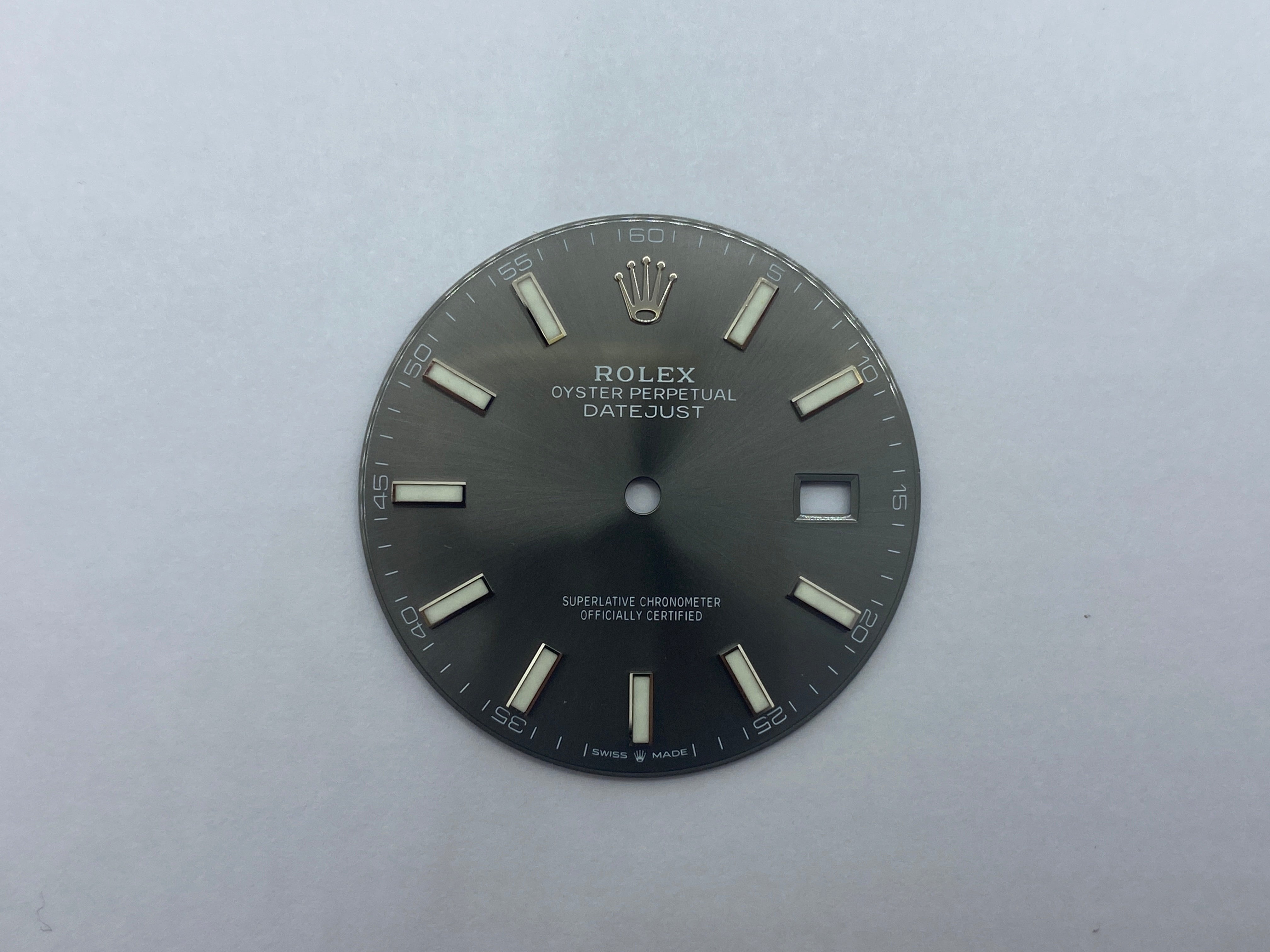 New Rolex Datejust 41mm Rhodium Dial for ref. 126300 – TimeSonar